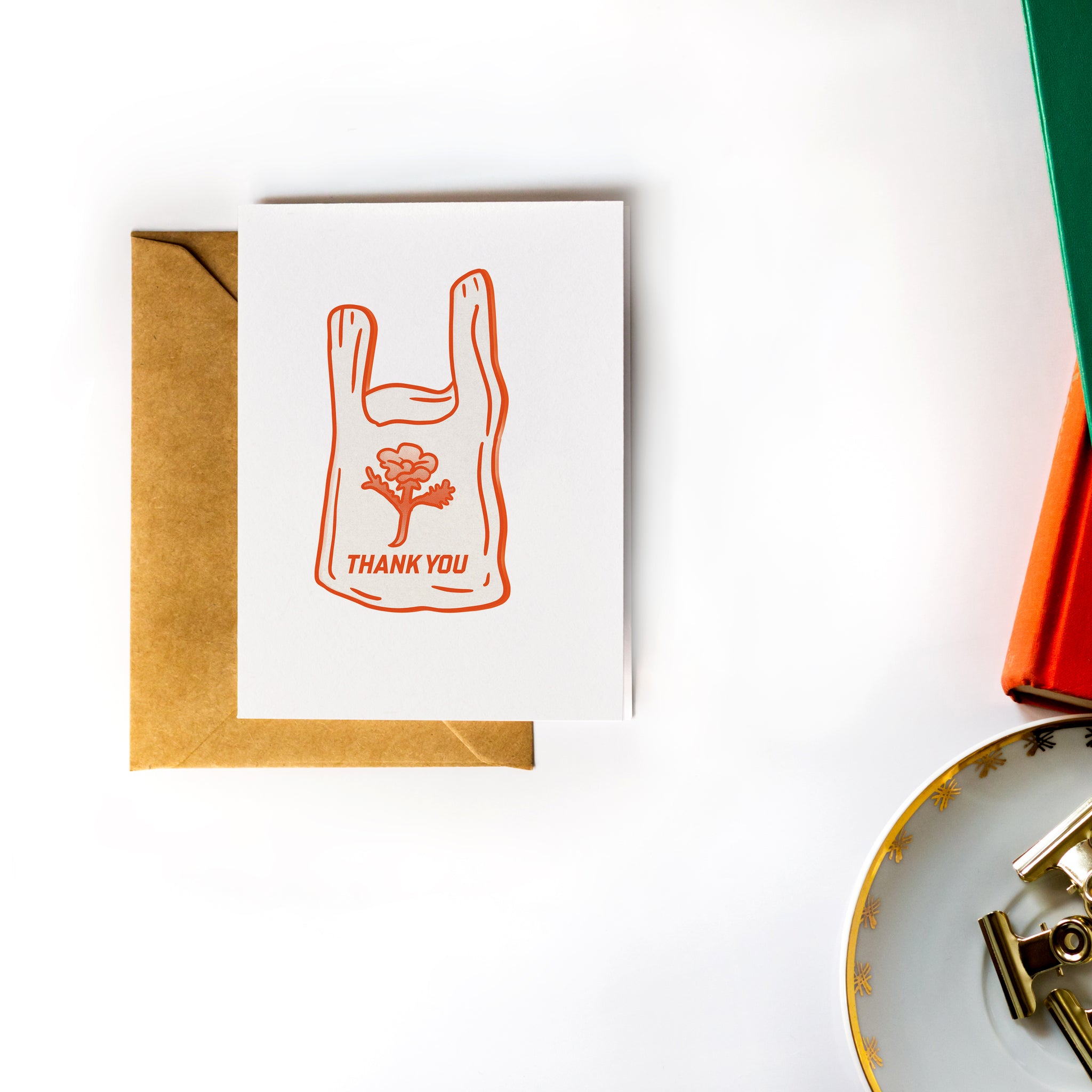 Takeout Bag Thank You Card – Habitude Paper