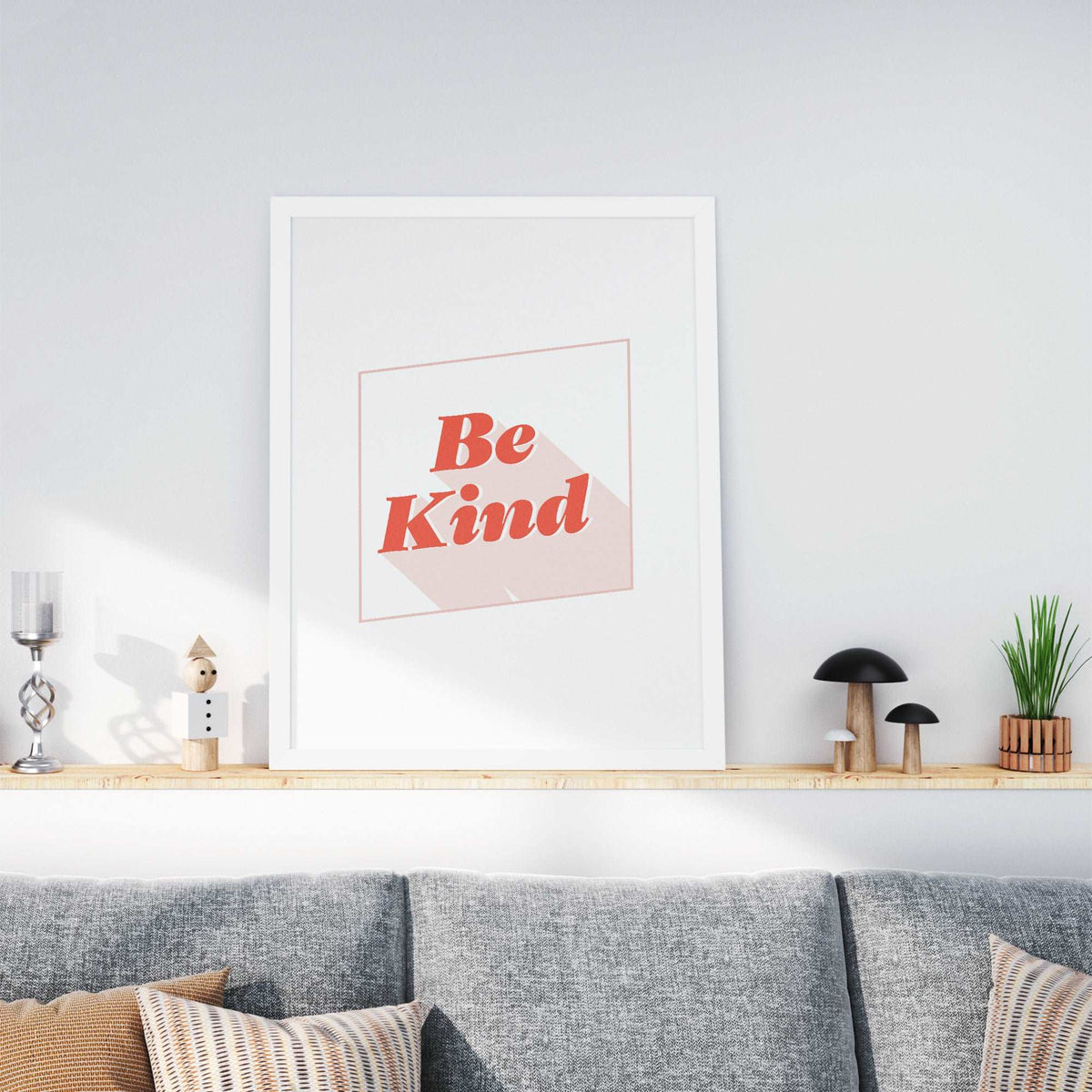 Be Kind - Art Print - Wall Art – Habitude Paper