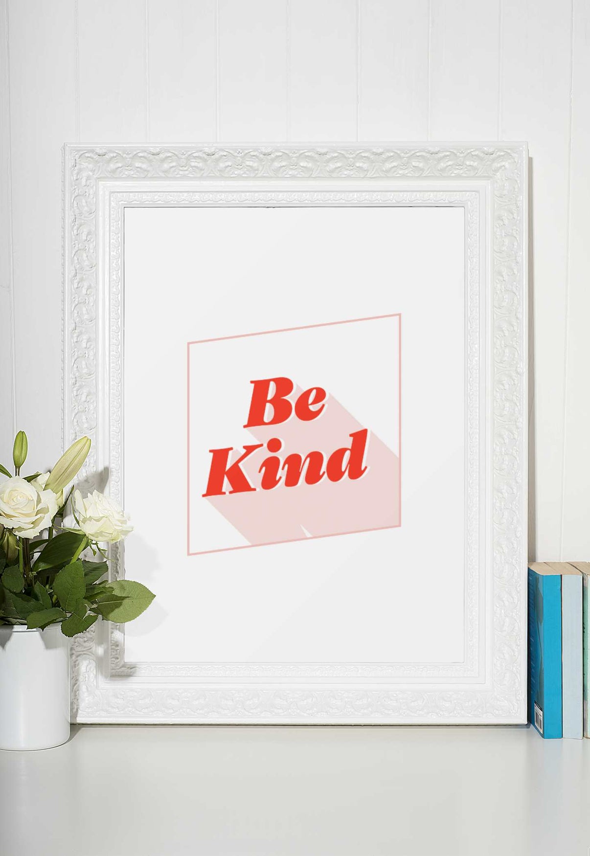 Be Kind - Art Print - Wall Art – Habitude Paper